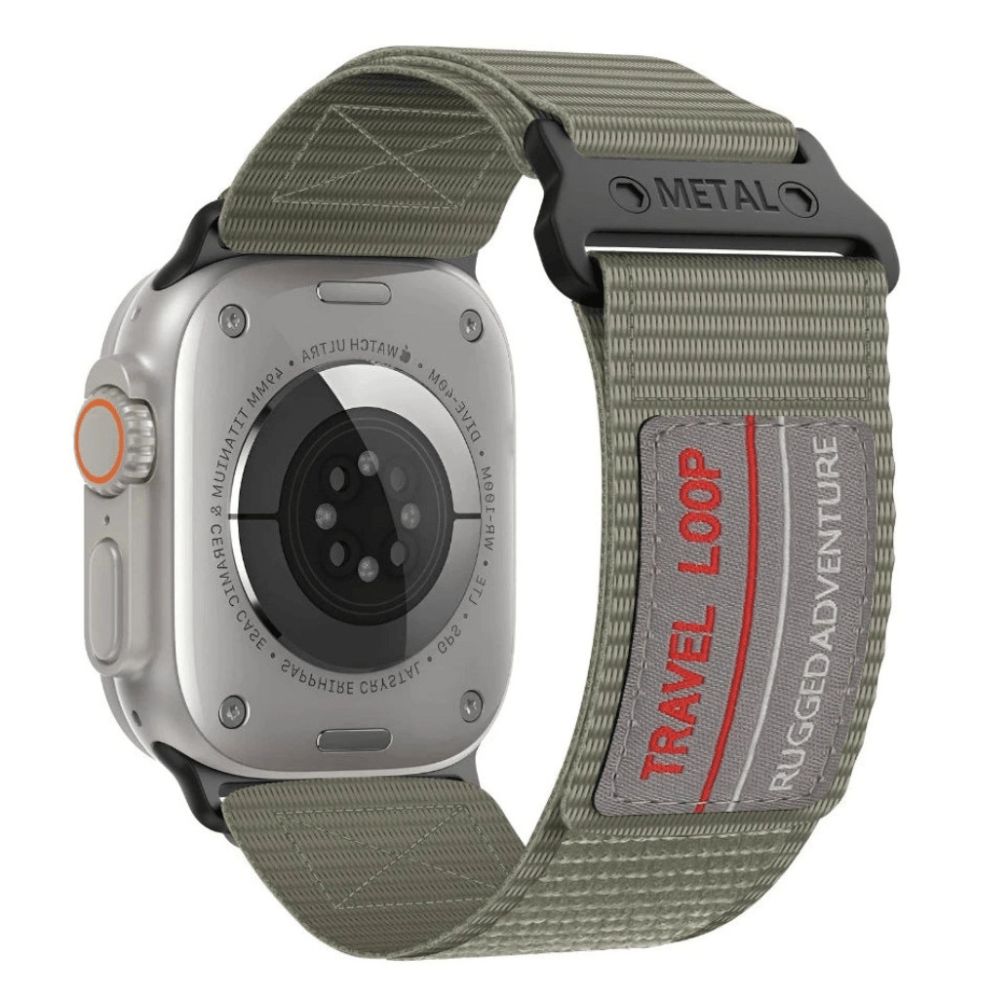 Caelum Heavy Duty Nylon Sports Strap For Apple Watch 1-10 /SE /SE2 ...