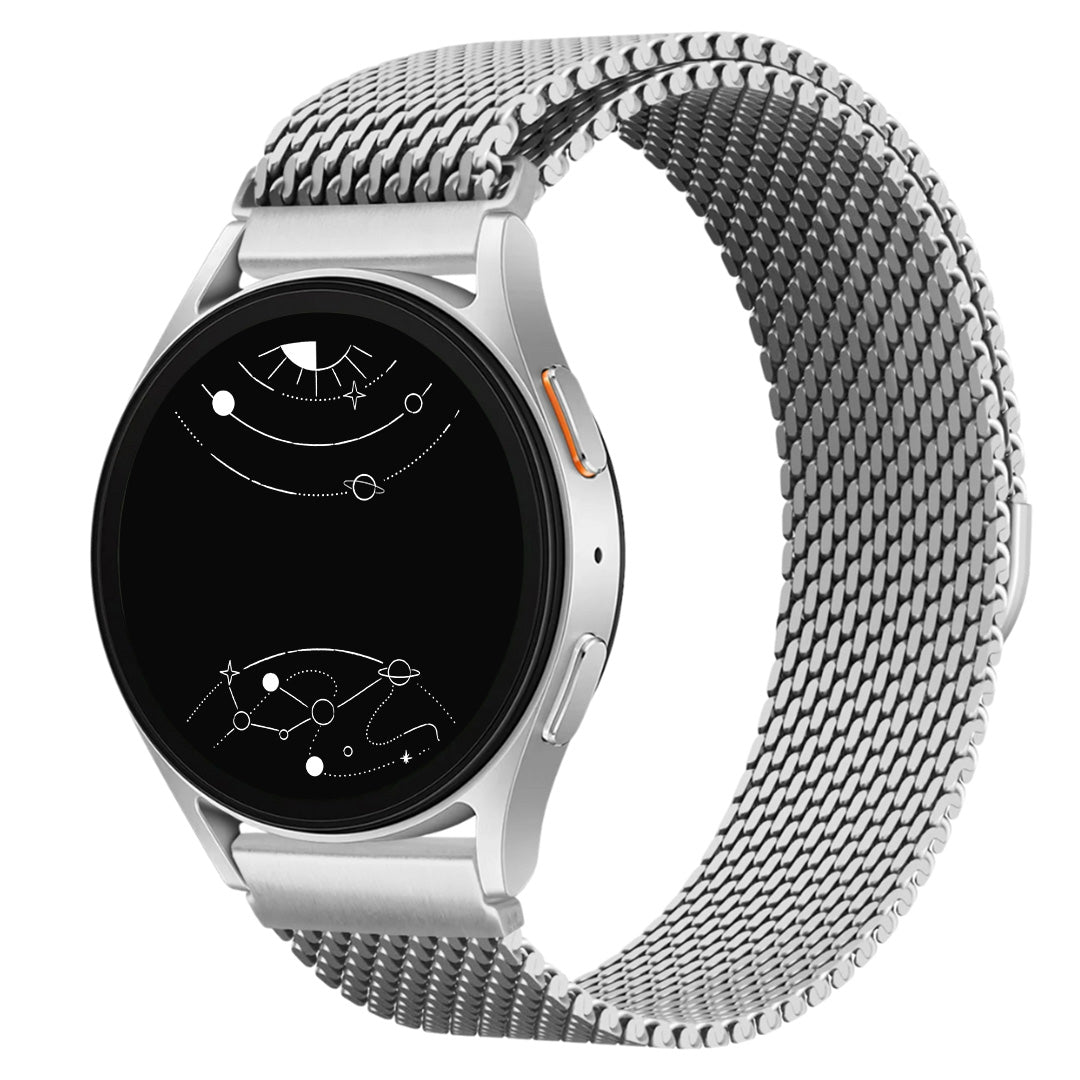 Samsung Watch Strap | Gesto Magnetic Milanese Steel Strap | For 20MM ...